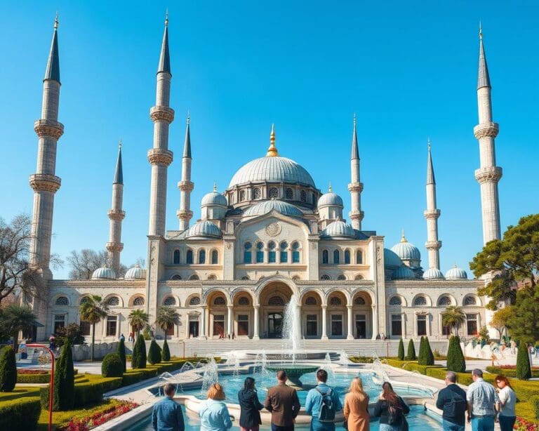 Bewonder de architectuur van de Blauwe Moskee in Istanbul | goedomtelezen.nl